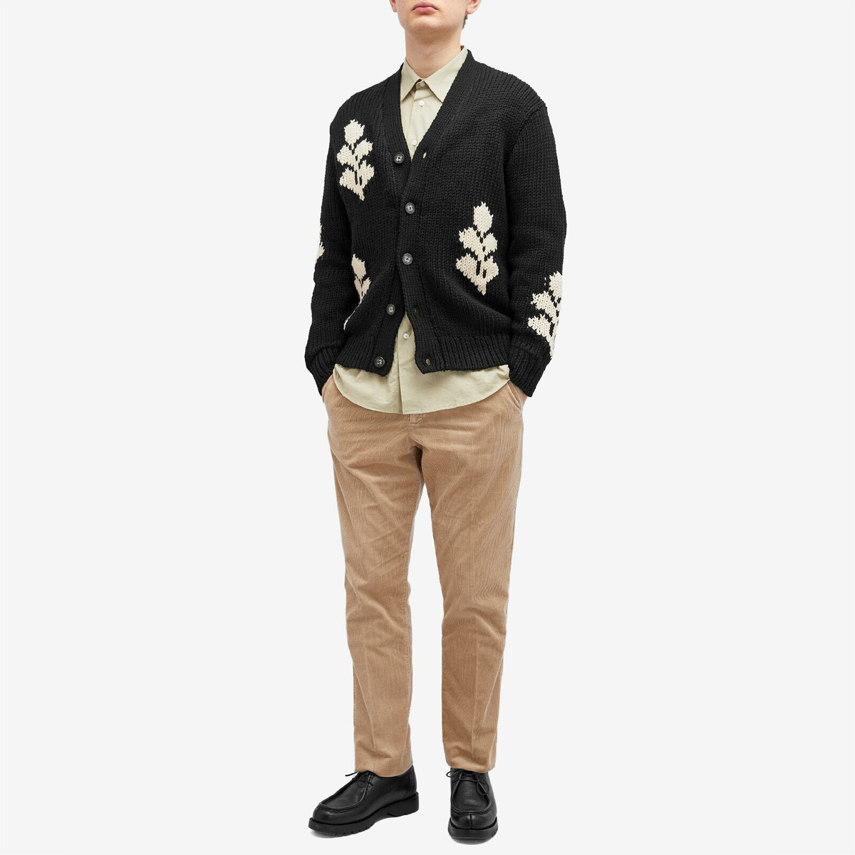 NN07 Men's Mika Knit Cardigan in Black NN07