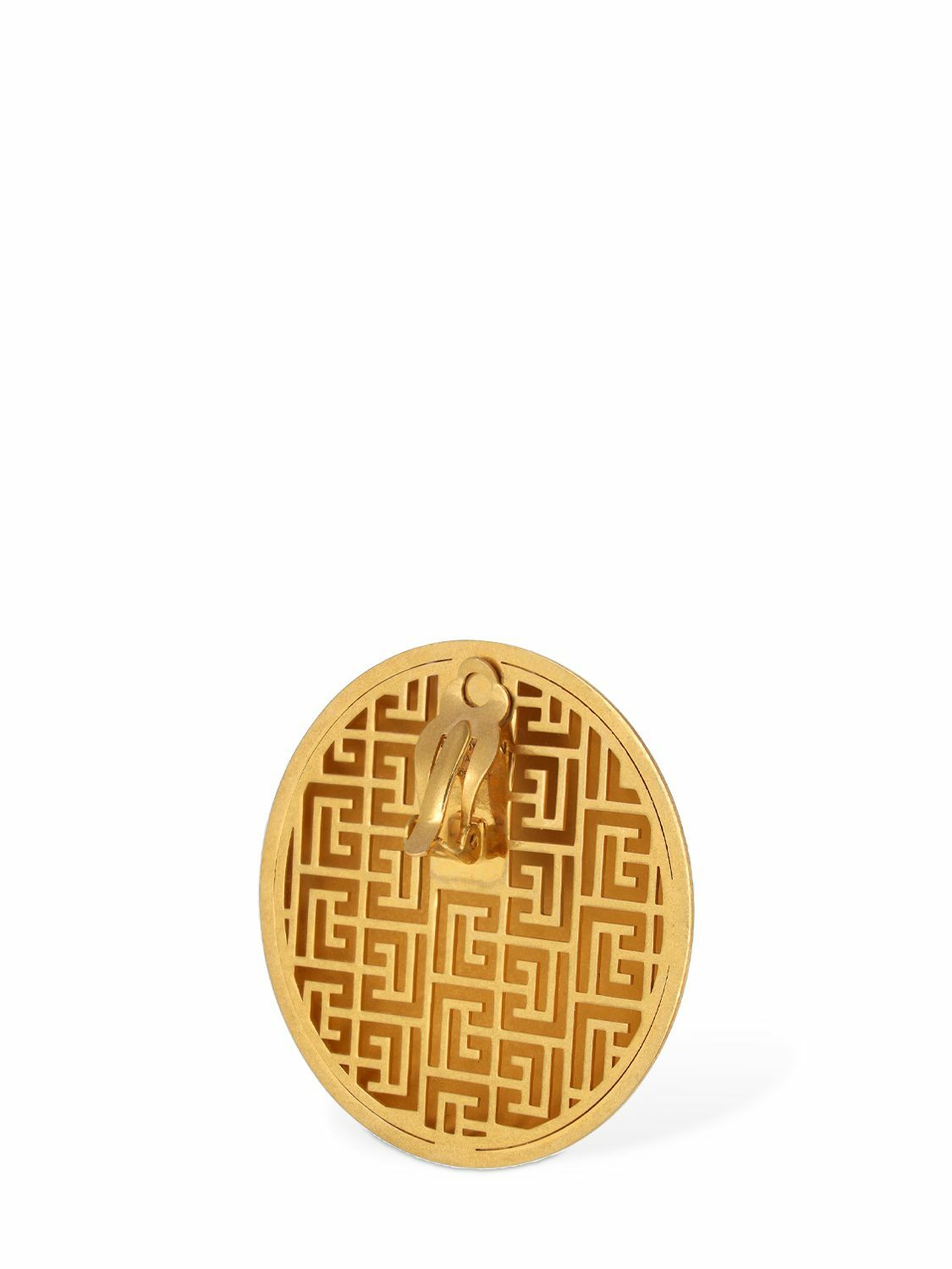 BALMAIN - Coin Stud Mono Earring Balmain