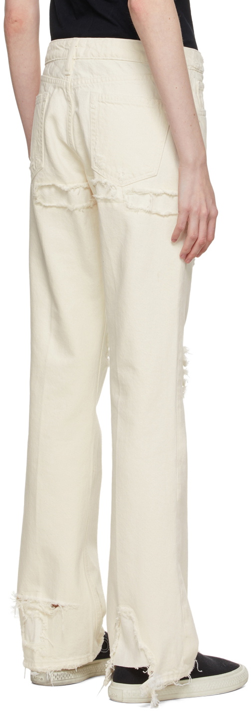 Frame Off-White 'The Low Boot' Jeans Frame Denim
