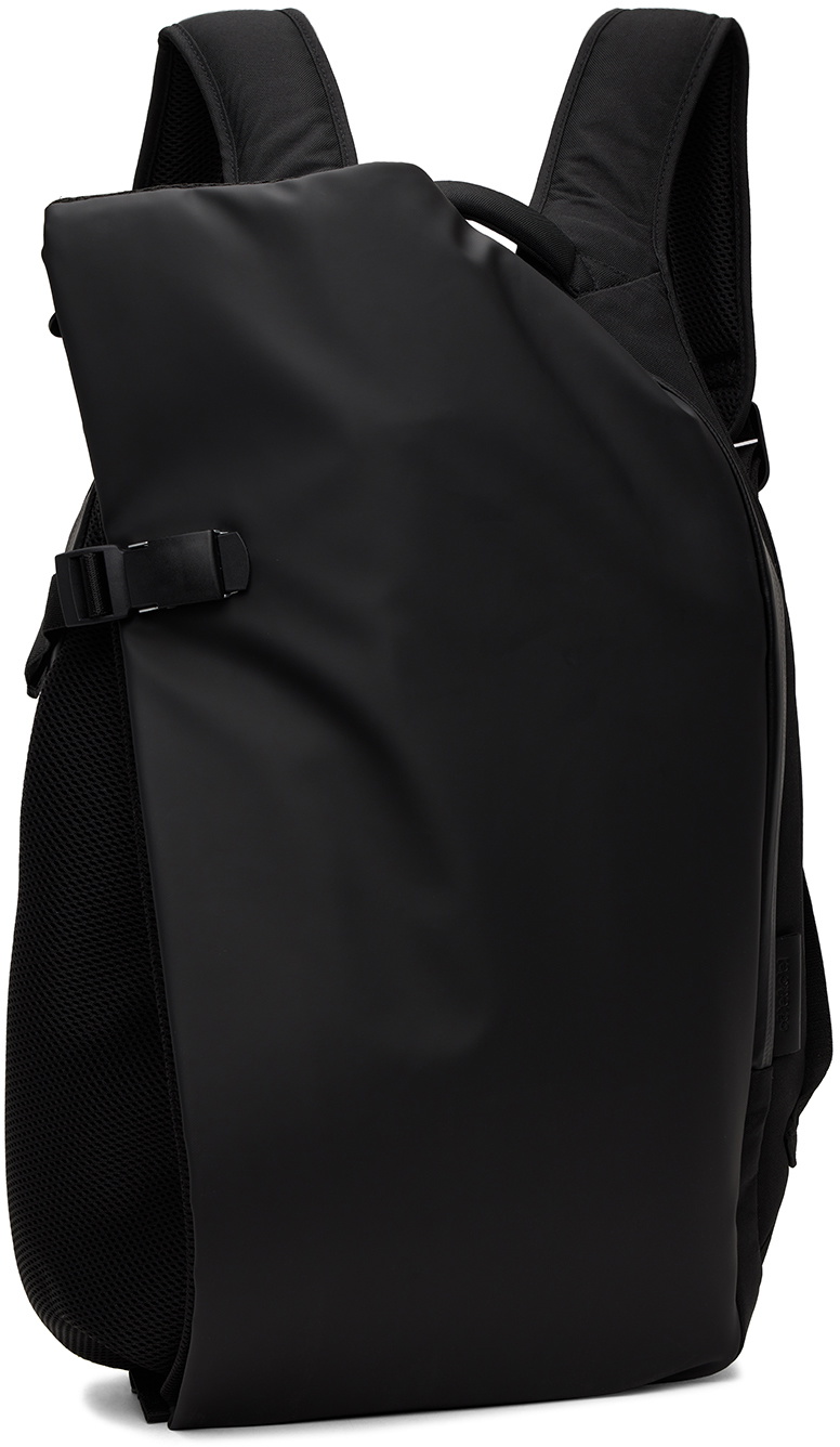 Côte&Ciel Black Medium Isar Obsidian Backpack Cote & Ciel
