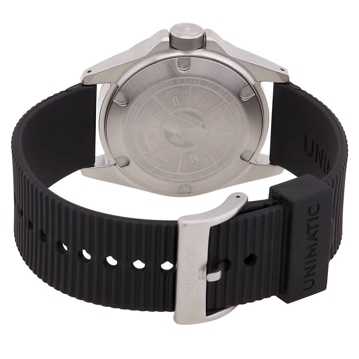 Unimatic Modello Quattro Automatic Black Dial Mens Watch U4S-8B Unimatic