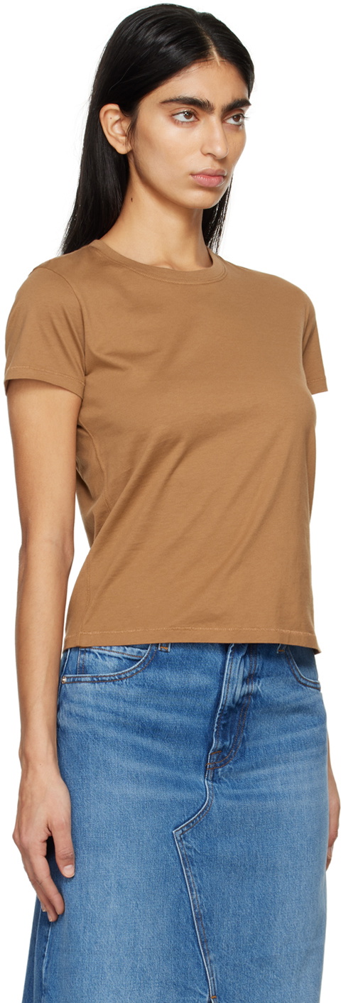 FRAME Tan Baby T-Shirt Frame Denim