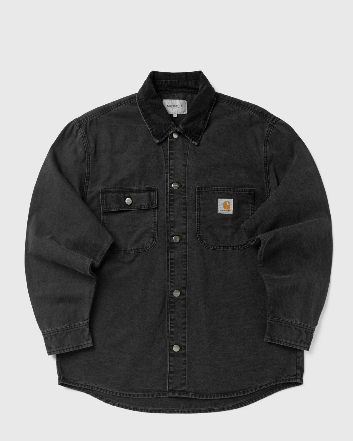 Carhartt WIP Mitch Shirt Jacket Grey Mens Overshirt Carhartt WIP