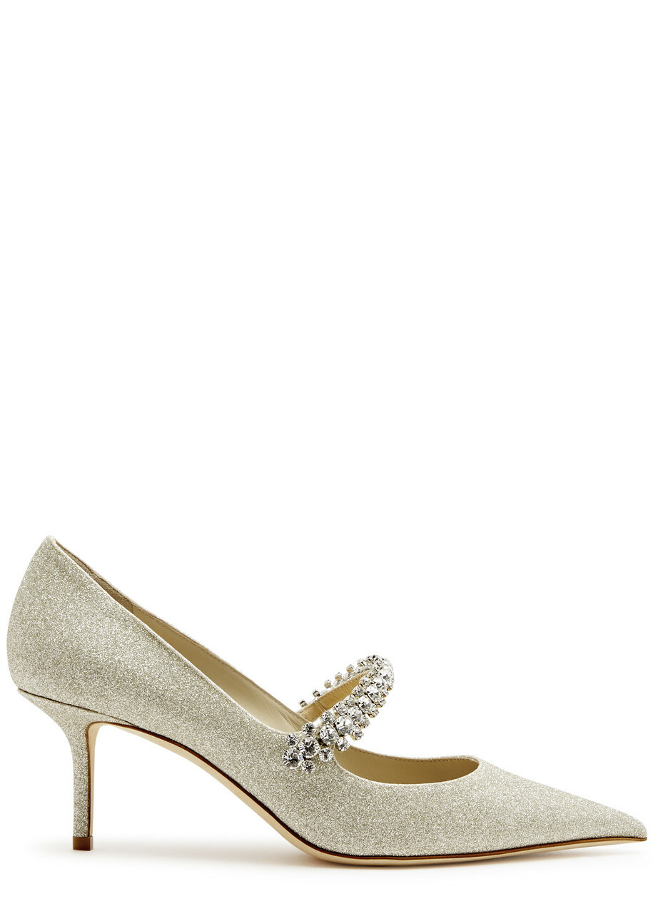 Jimmy Choo Bling 65 Glittered Pumps Jimmy Choo