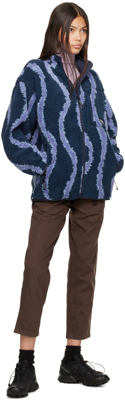 Gramicci Navy Wave Jacket Gramicci