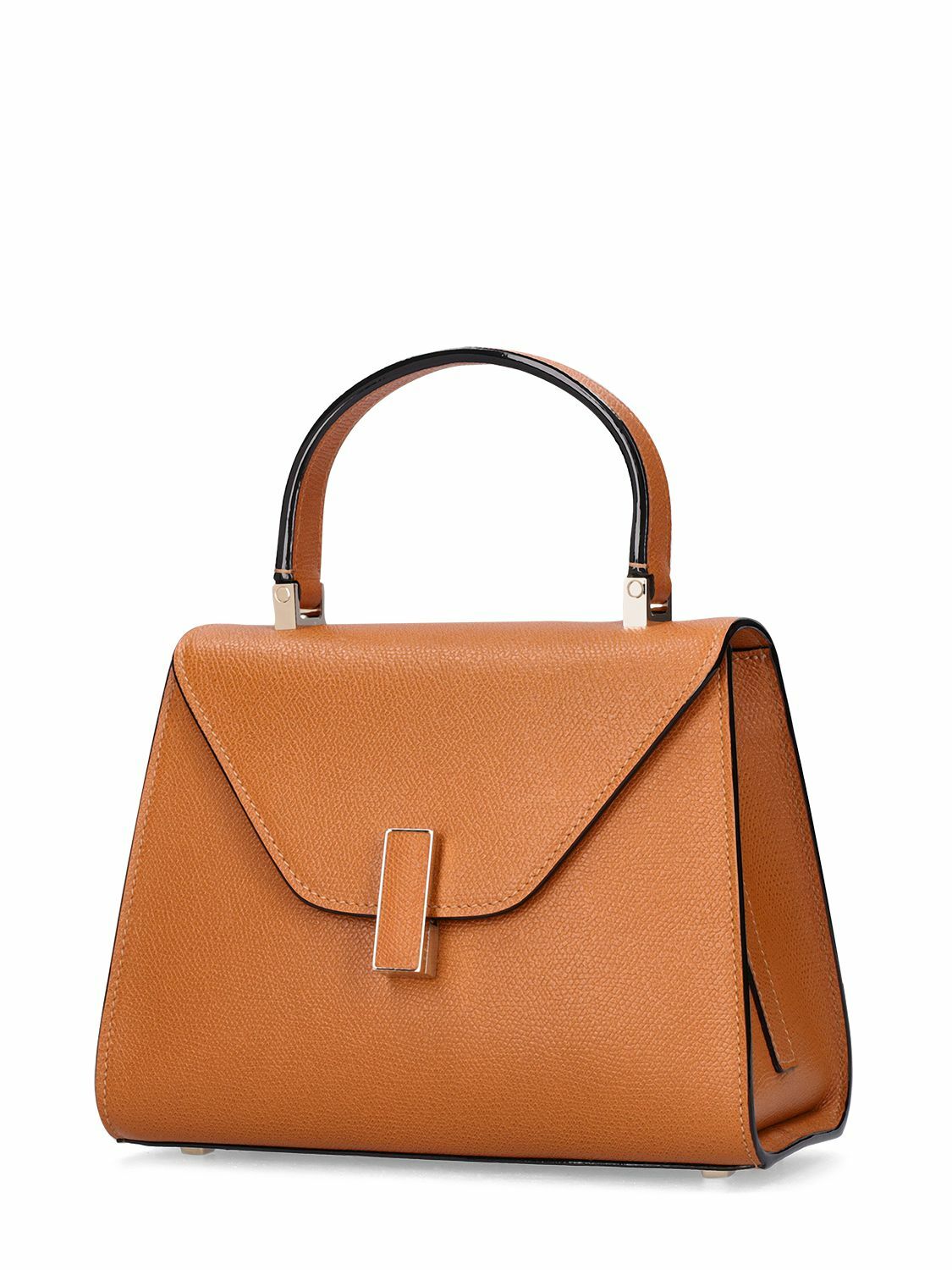 VALEXTRA Mini Iside Grained Leather Bag Valextra