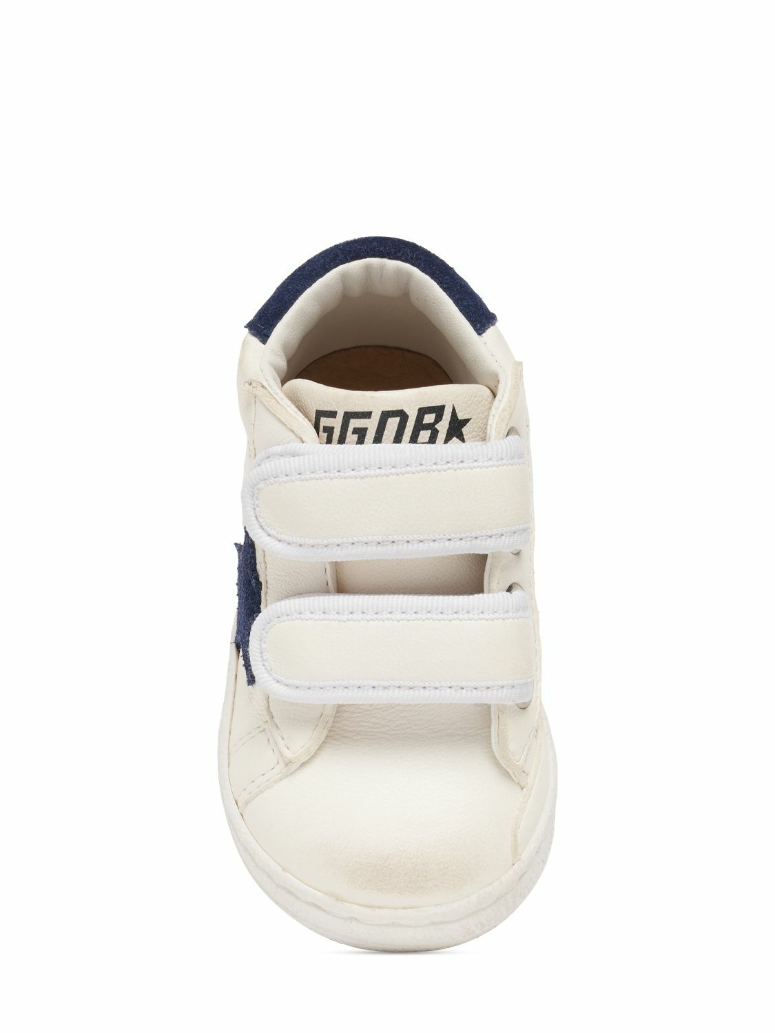 GOLDEN GOOSE June Leather Strap Sneakers Golden Goose Deluxe Brand