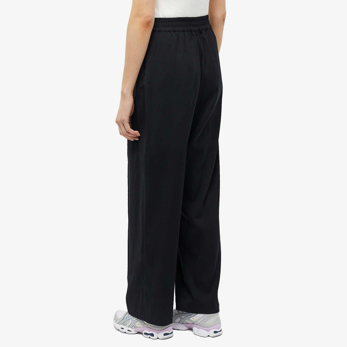Samsøe Samsøe Women's Julia Wide Leg Trousers in Caviar Samsøe Samsøe