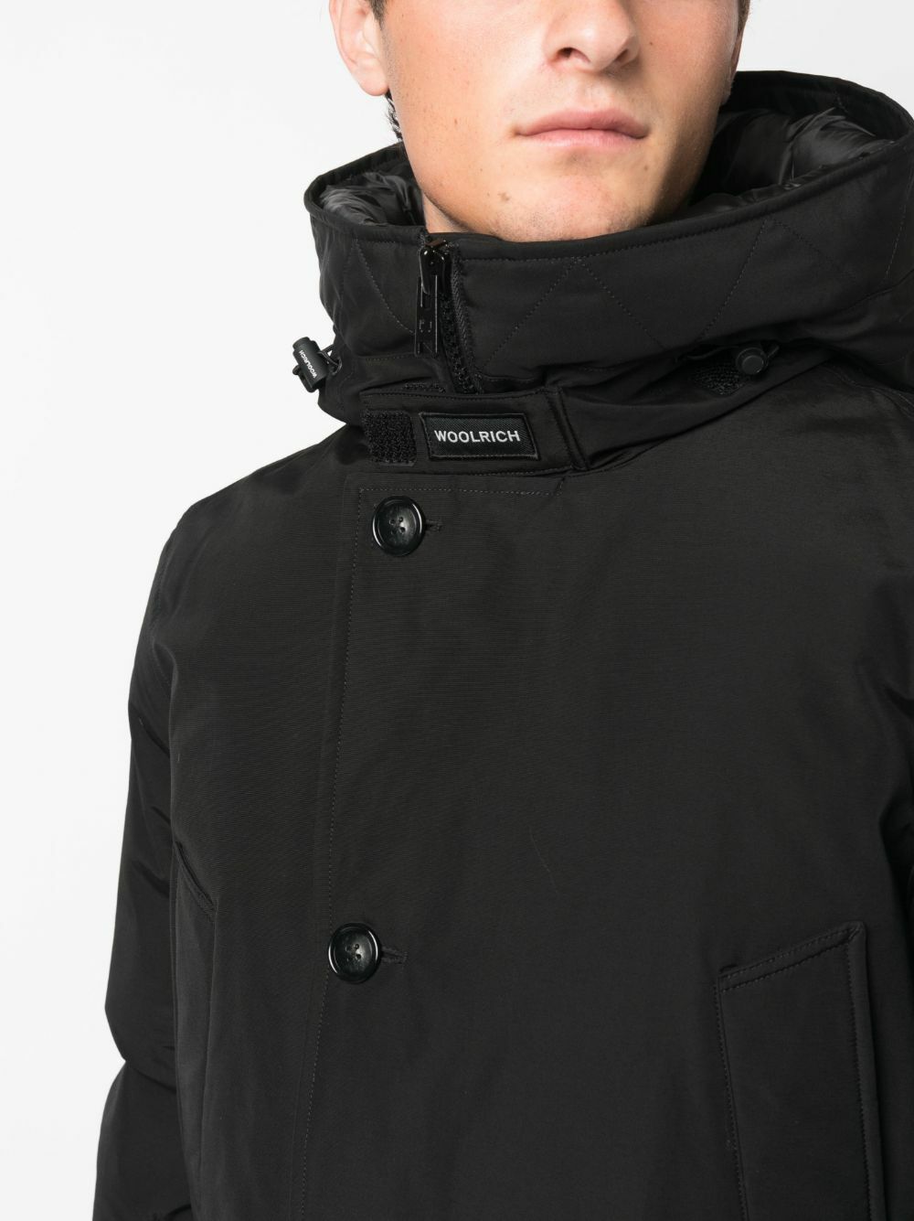 WOOLRICH - Jacket With Logo Woolrich