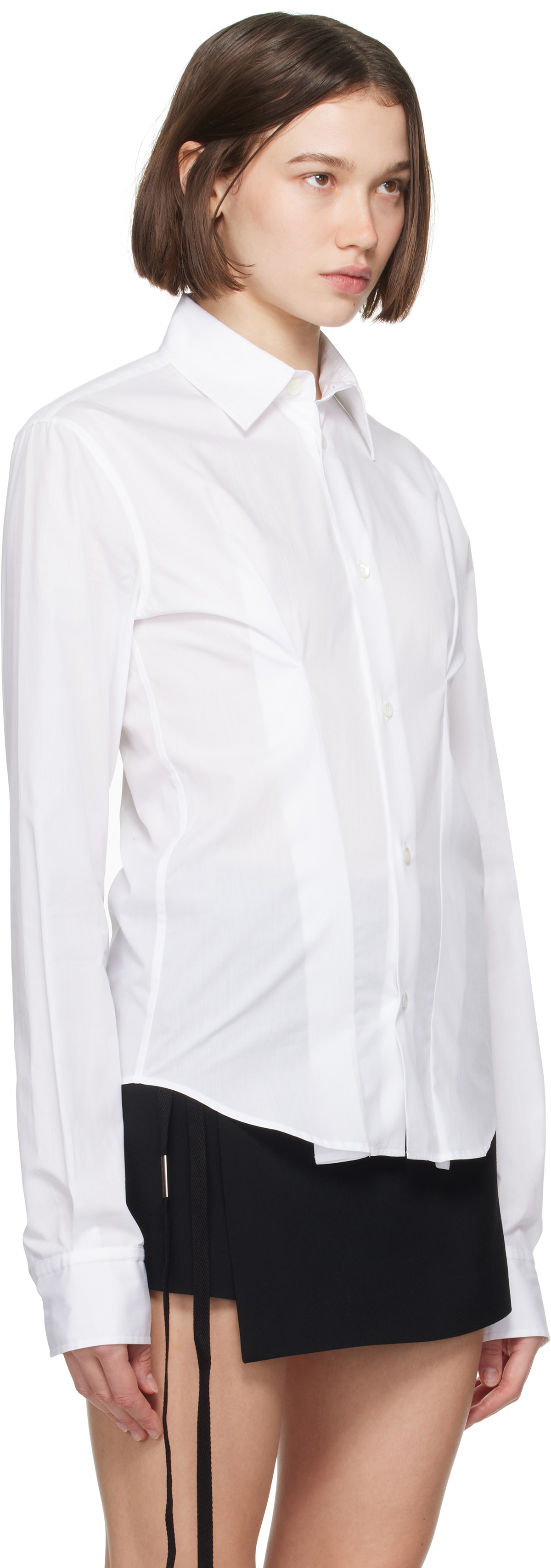 Ann Demeulemeester White Haley Shirt Ann Demeulemeester