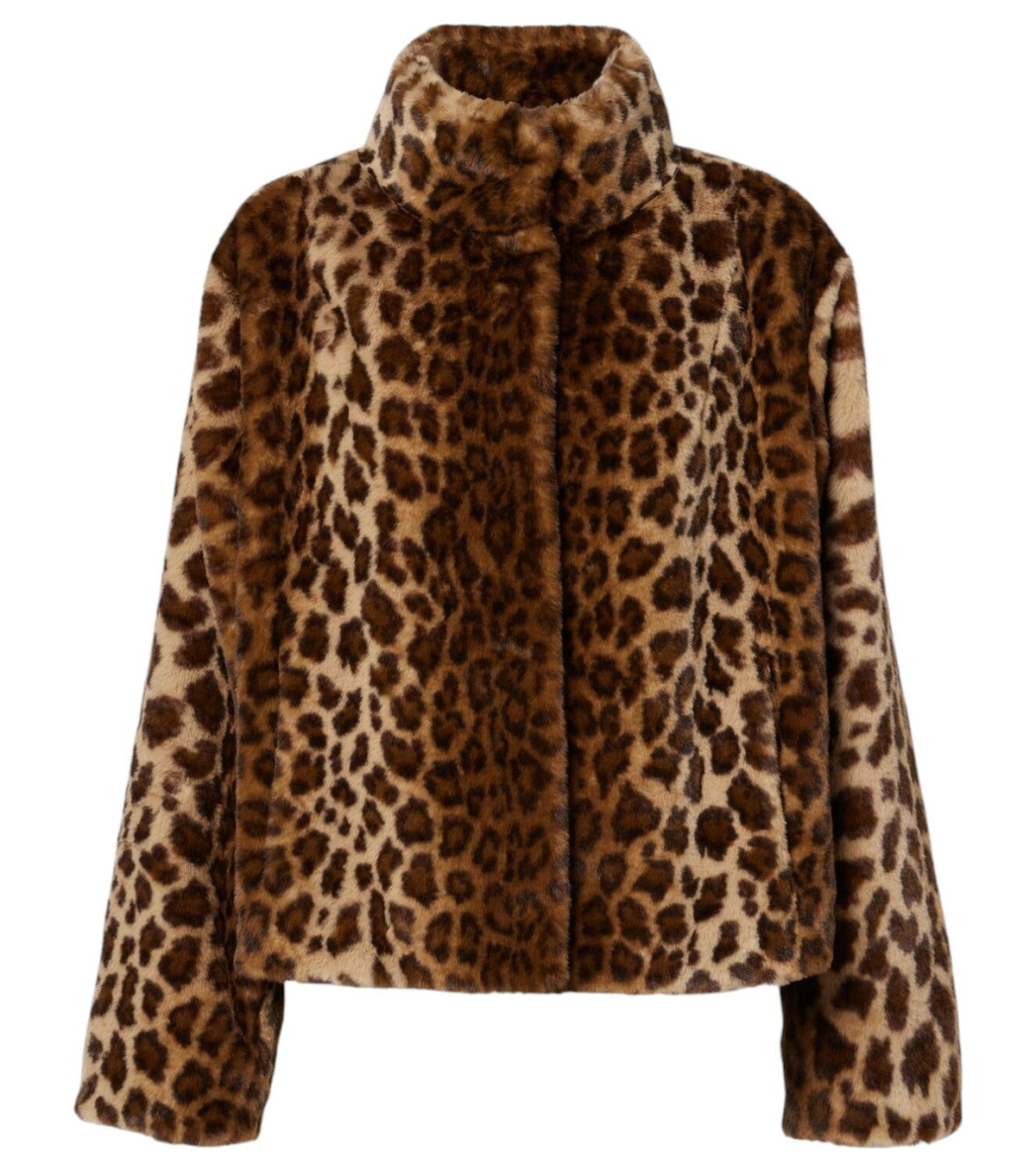 Velvet Valli leopard-print faux fur jacket Velvet