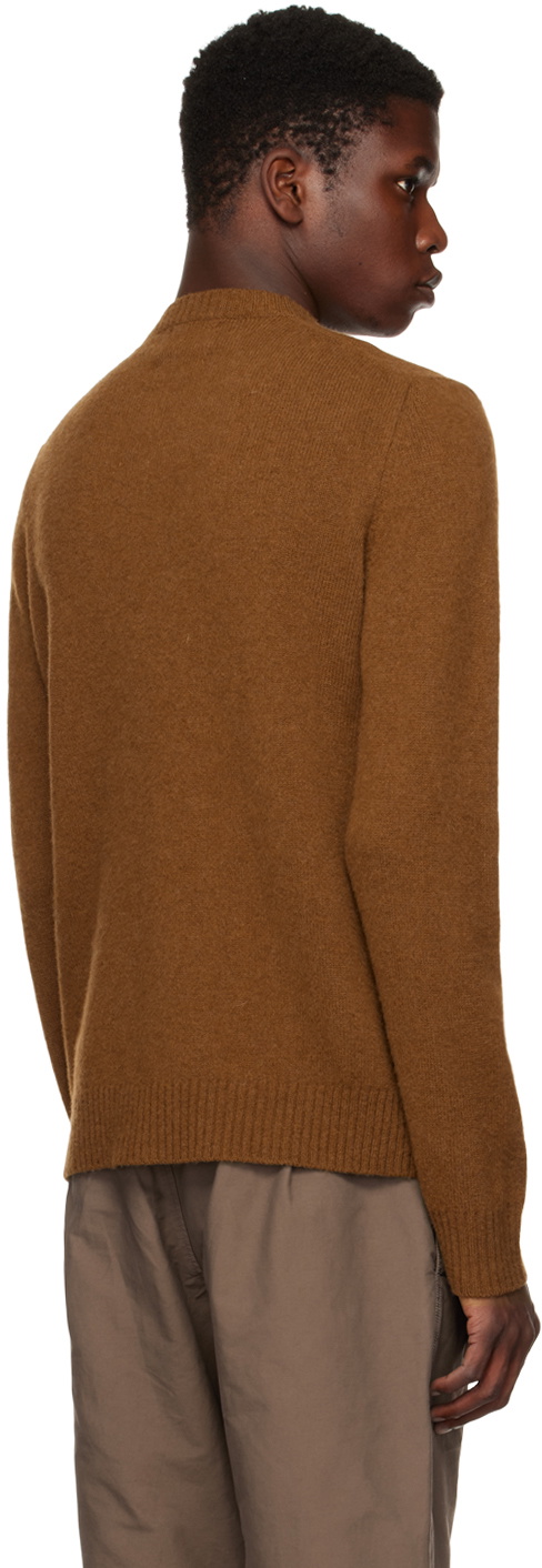 PRESIDENT's Brown Crewneck Sweater PRESIDENT's