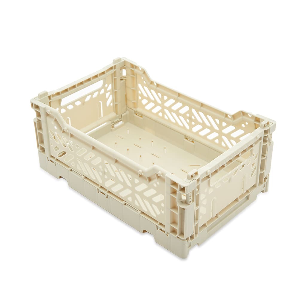 HAY Small Colour Crate in Light Grey HAY