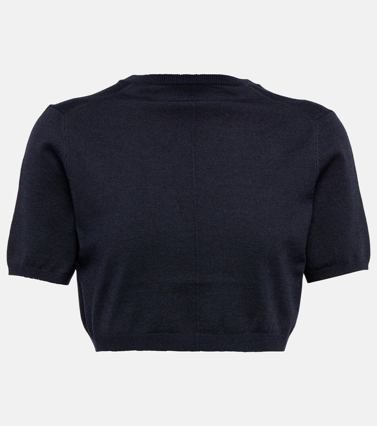 The Row - Vic wool and silk crop top The Row
