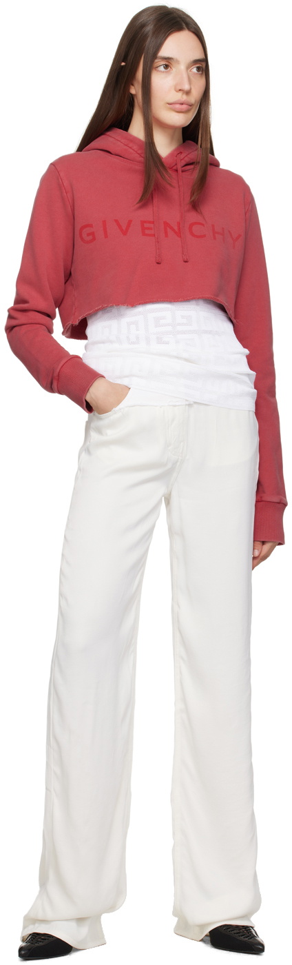 Givenchy White Oversized Jeans Givenchy