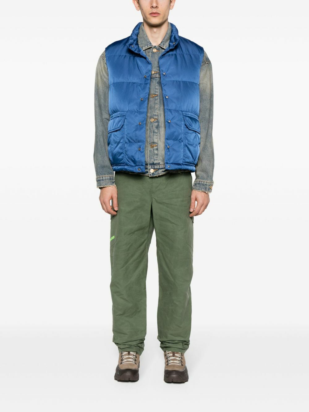 Visvim Blue Ulmer Down Gilet Visvim