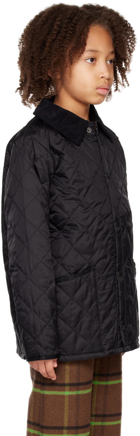 Barbour Kids Black Liddesdale Jacket Barbour