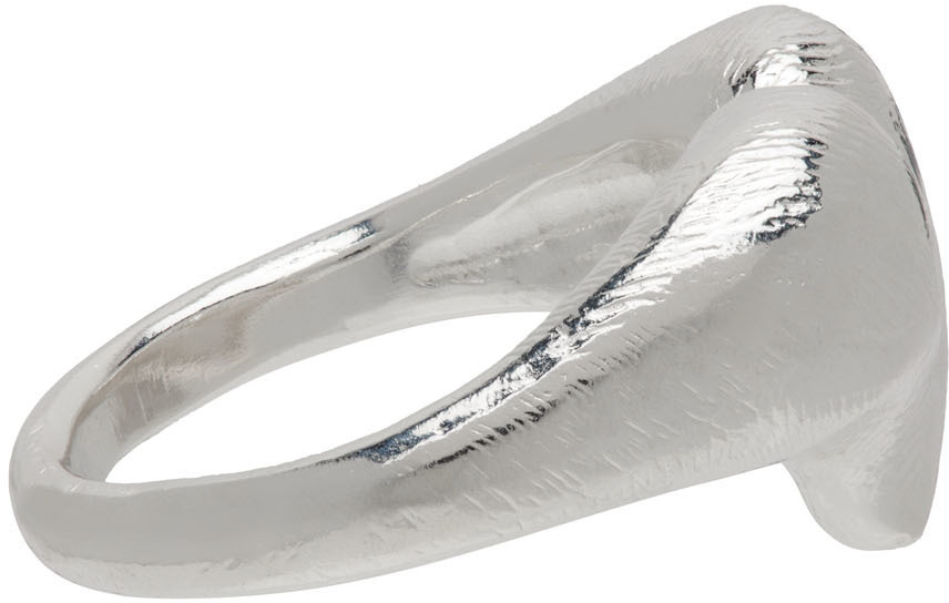 Seb Brown Silver Fat Heart Ring Seb Brown