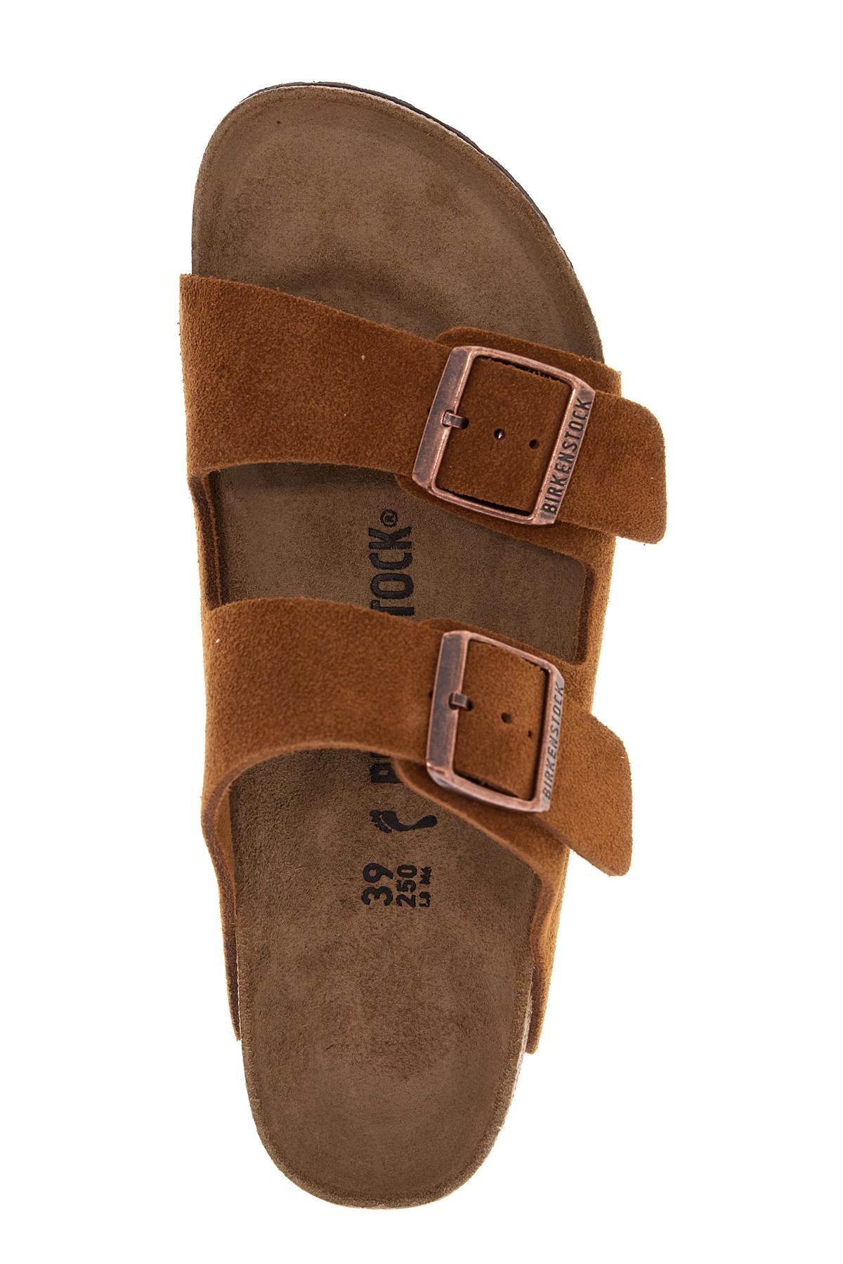 BIRKENSTOCK arizona slides narrow fit Brown Birkenstock