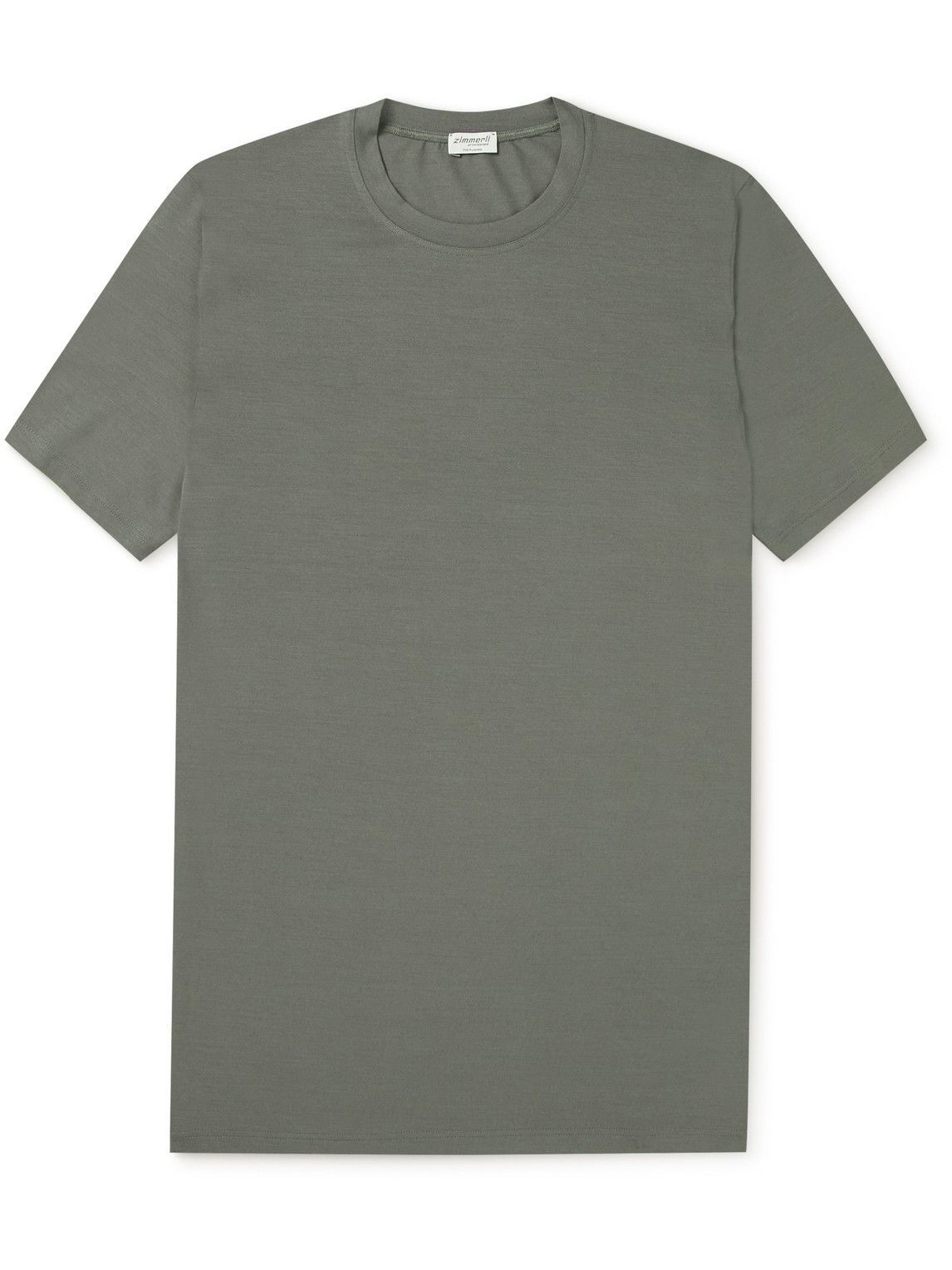 Zimmerli - Pureness Slim-Fit Stretch Micro Modal T-Shirt - Gray Zimmerli