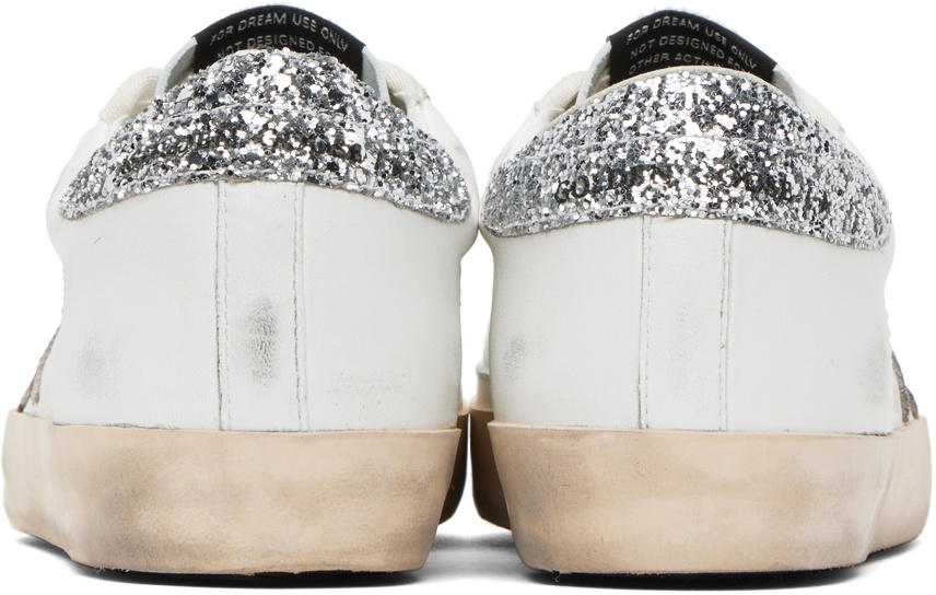 Golden Goose SSENSE Exclusive White Limited Edition Superstar Sneakers ...
