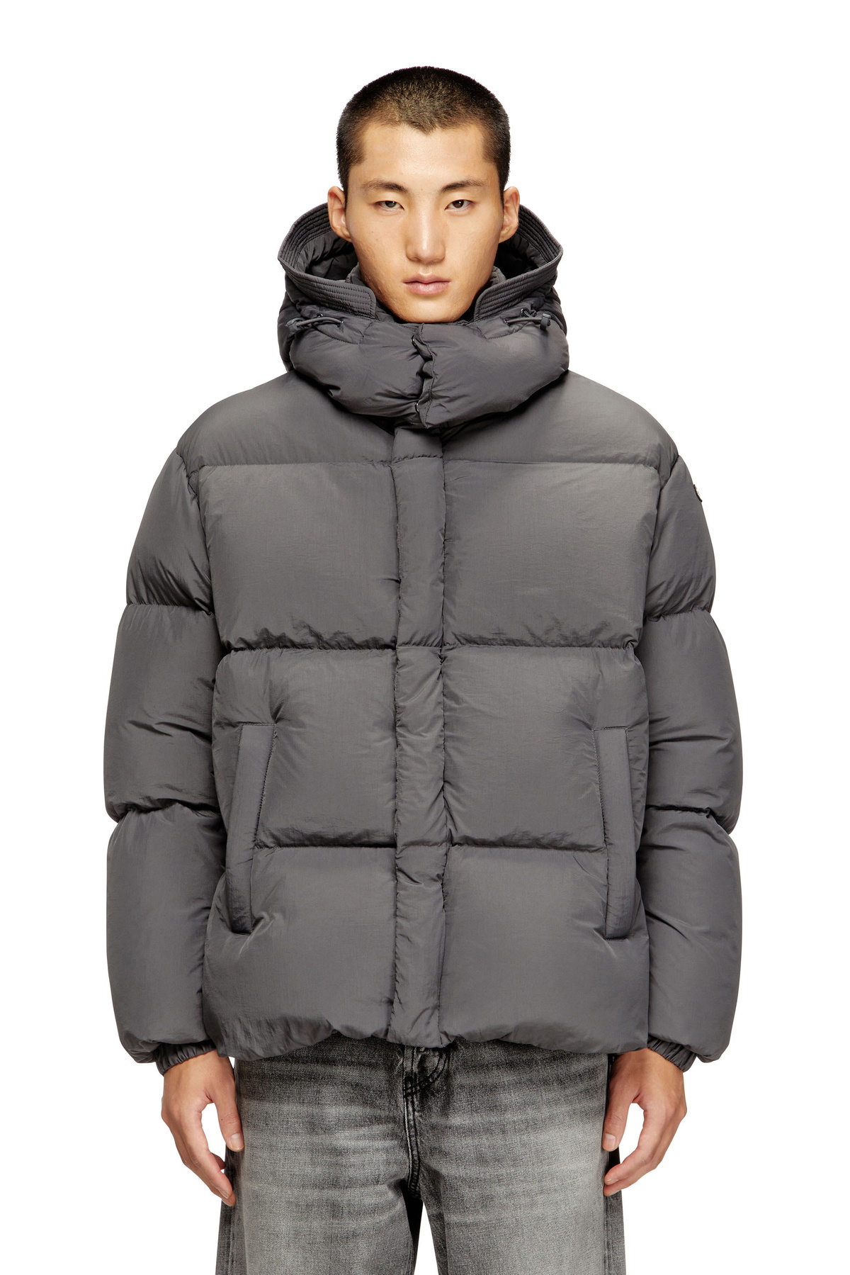 Diesel Down jacket in recycled nylon taslan - Winter Jackets Mens in ...