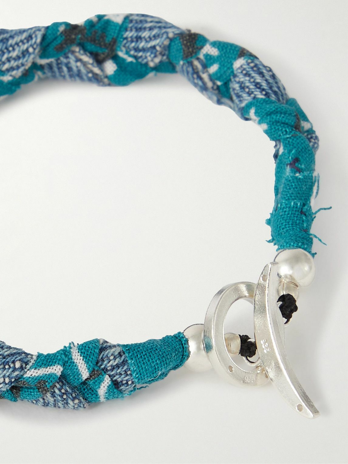 Mikia - Bandana Cotton Bracelet - Blue Mikia