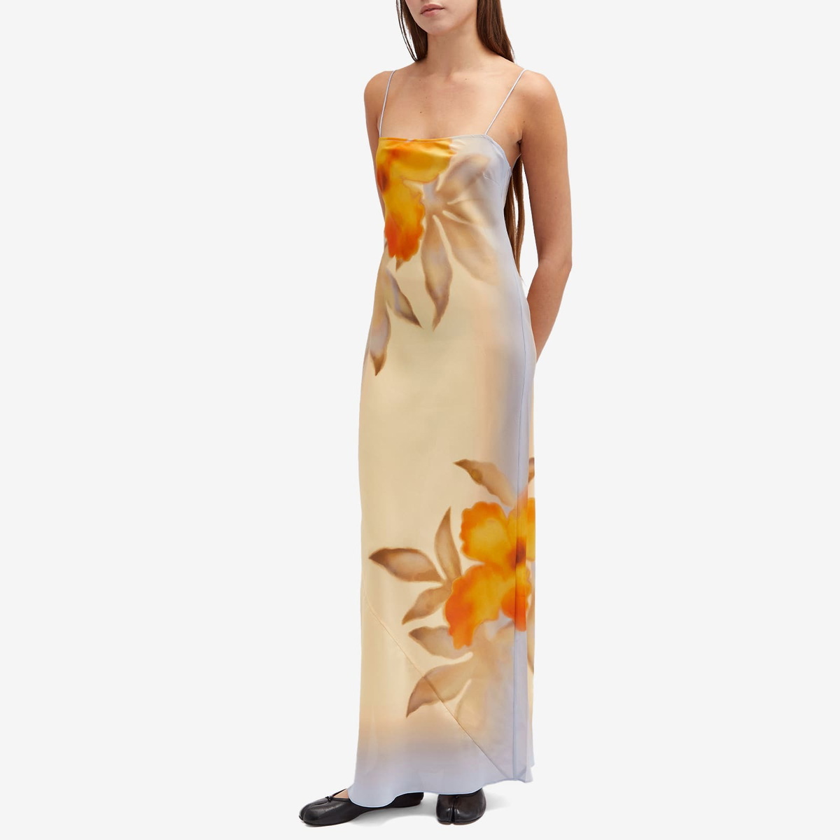 SIR. Women's Serene Slip Midi Dress in Sequoia Floral SIR.