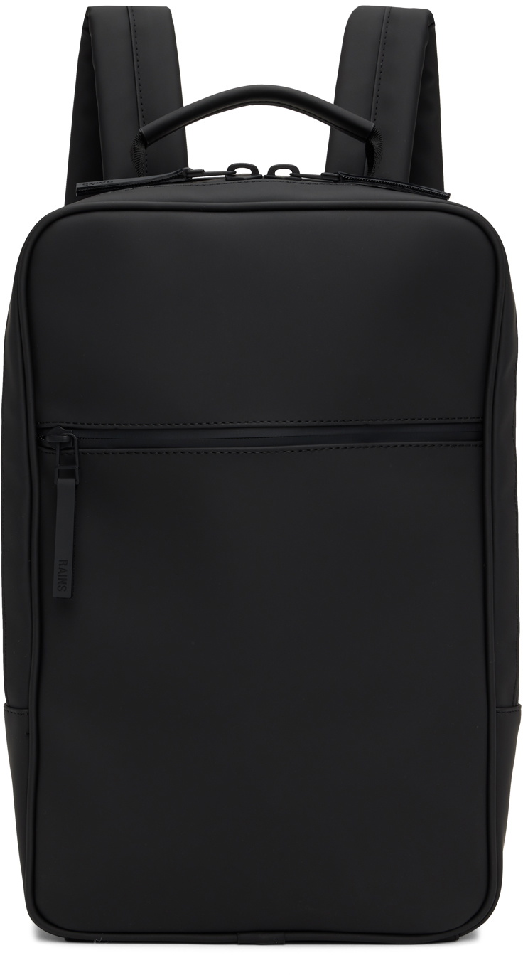 RAINS Black Book Backpack Rains