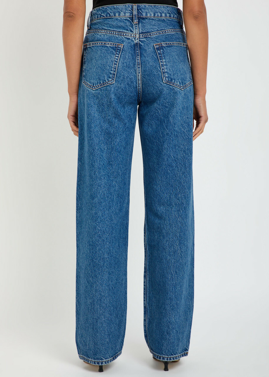 Reformation Val Straight-leg Jeans Denim Reformation