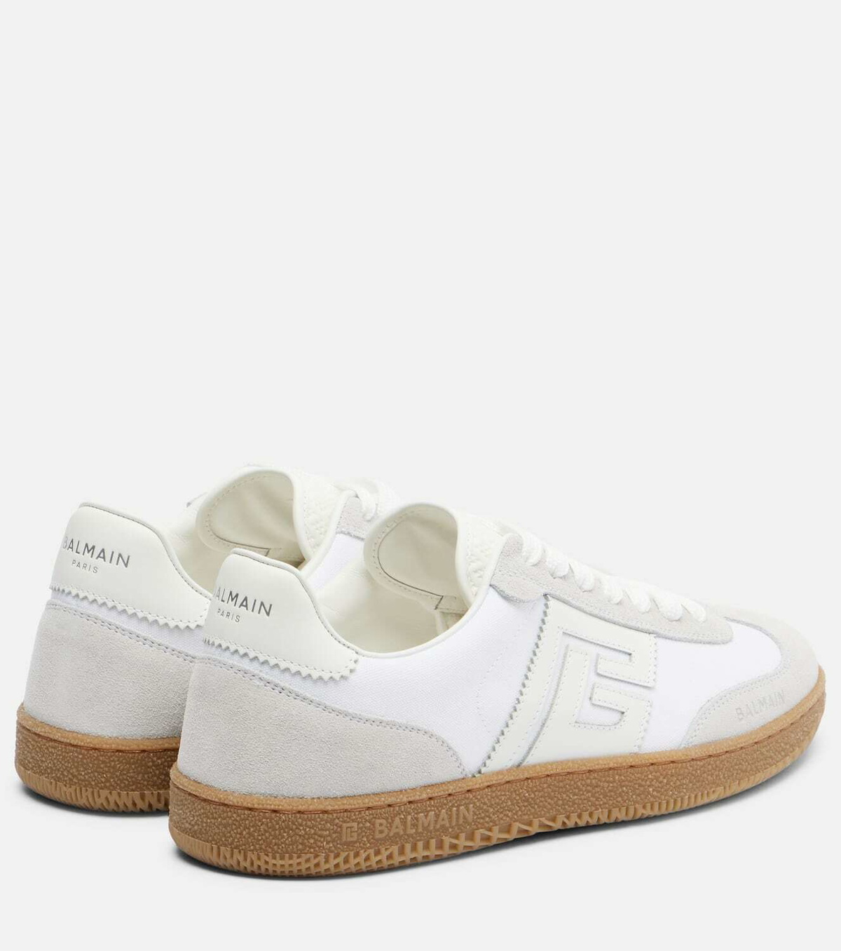 Balmain Balmain Swan suede sneakers Balmain