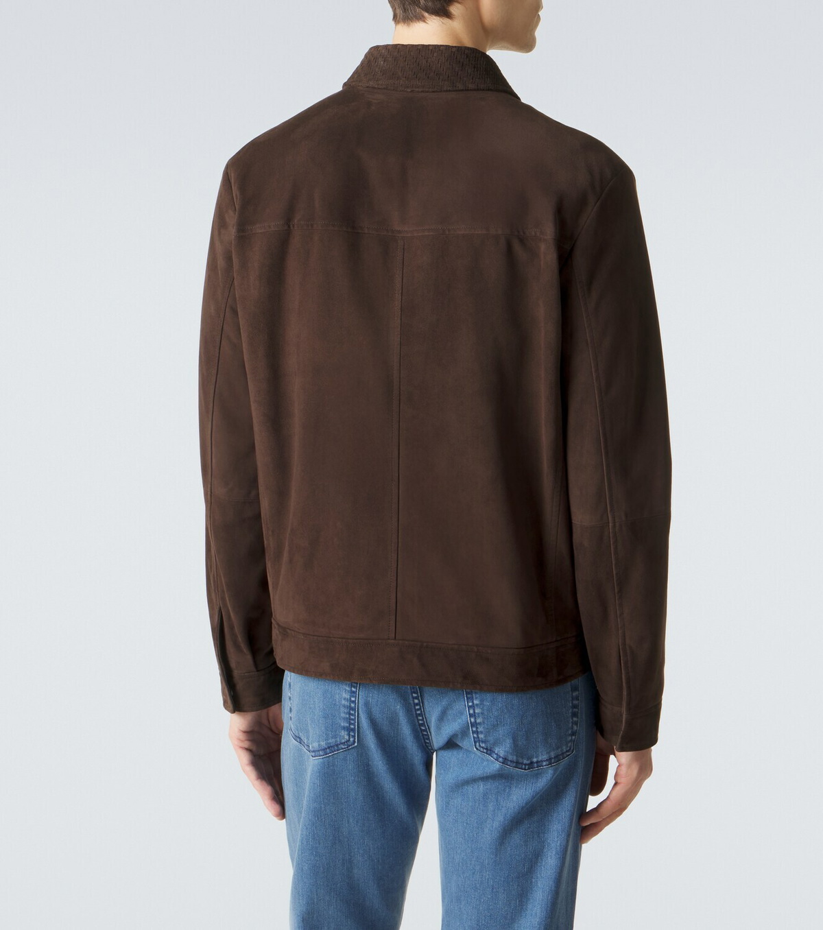 Canali Suede blouson jacket Canali