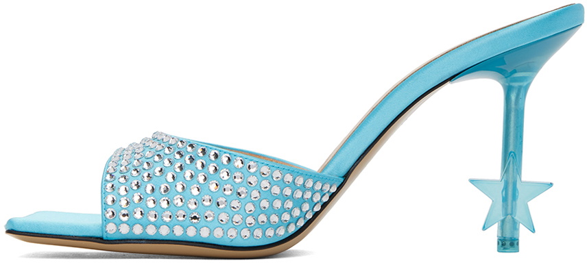 MACH & MACH Blue Star Mules MACH & MACH