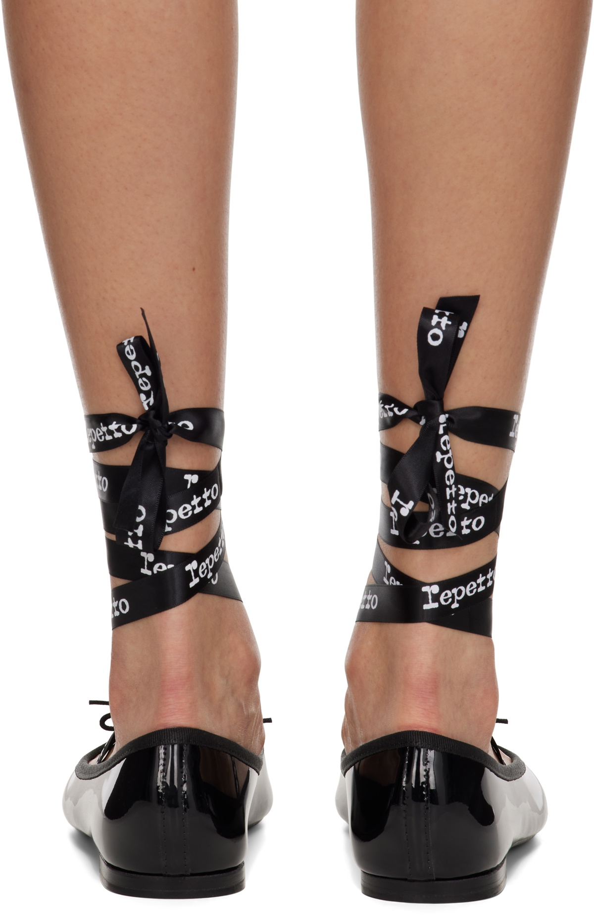 Repetto Black Cendrillon Ballerina Flats Repetto