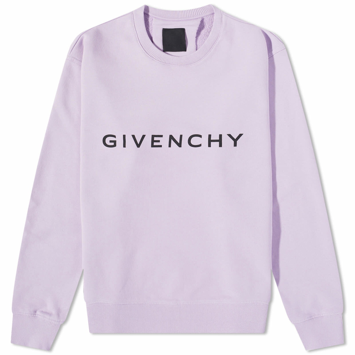 Givenchy Men's Logo Crew Sweat in Lilac Givenchy