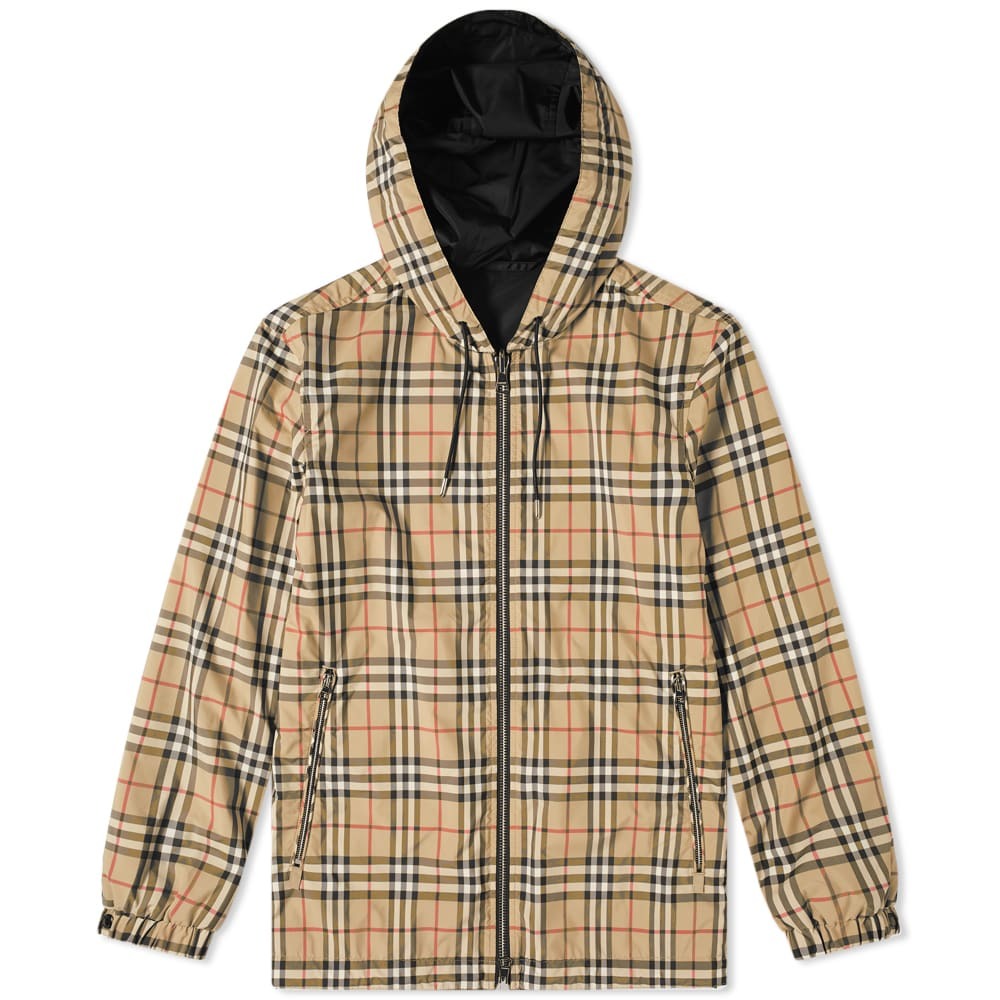 Burberry Streton Check Reversible Jacket Burberry