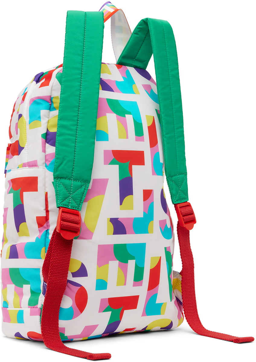 Stella McCartney Kids White Pop Backpack Stella McCartney