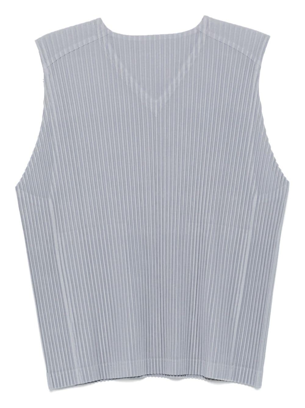 HOMME PLISSE' ISSEY MIYAKE - Pleated Tank Top Homme Plisse Issey Miyake