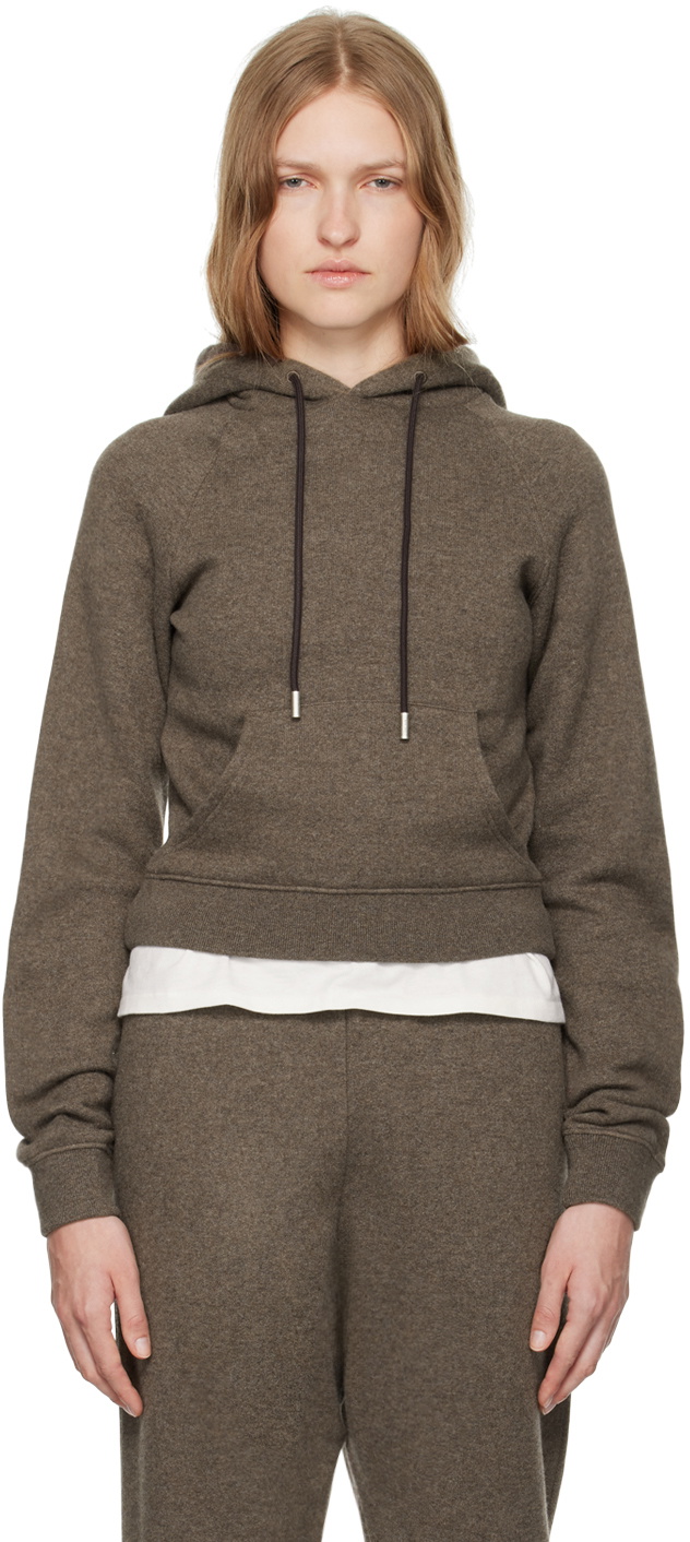 The Row Brown Timmi Hoodie The Row