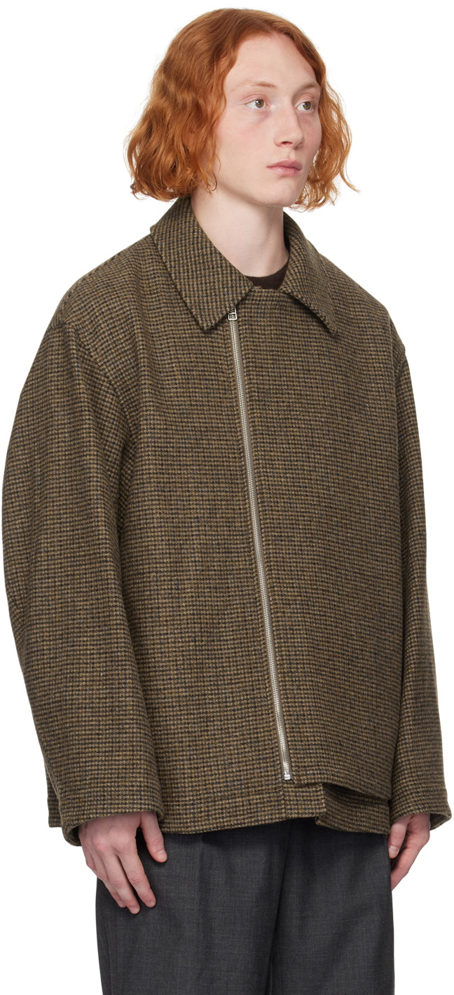 LE17SEPTEMBRE Brown Half Layered Jacket LE17SEPTEMBRE