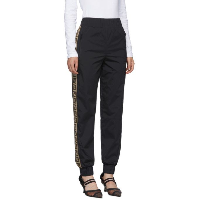 Fendi Black Forever Fendi Track Lounge Pants Fendi