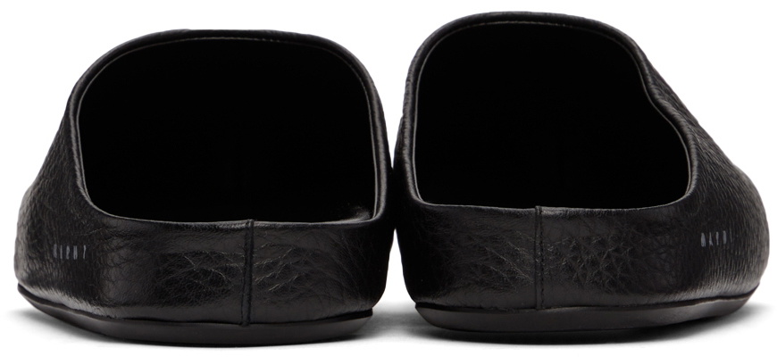 Marni Black Calfskin Fussbett Sabot Clogs Marni