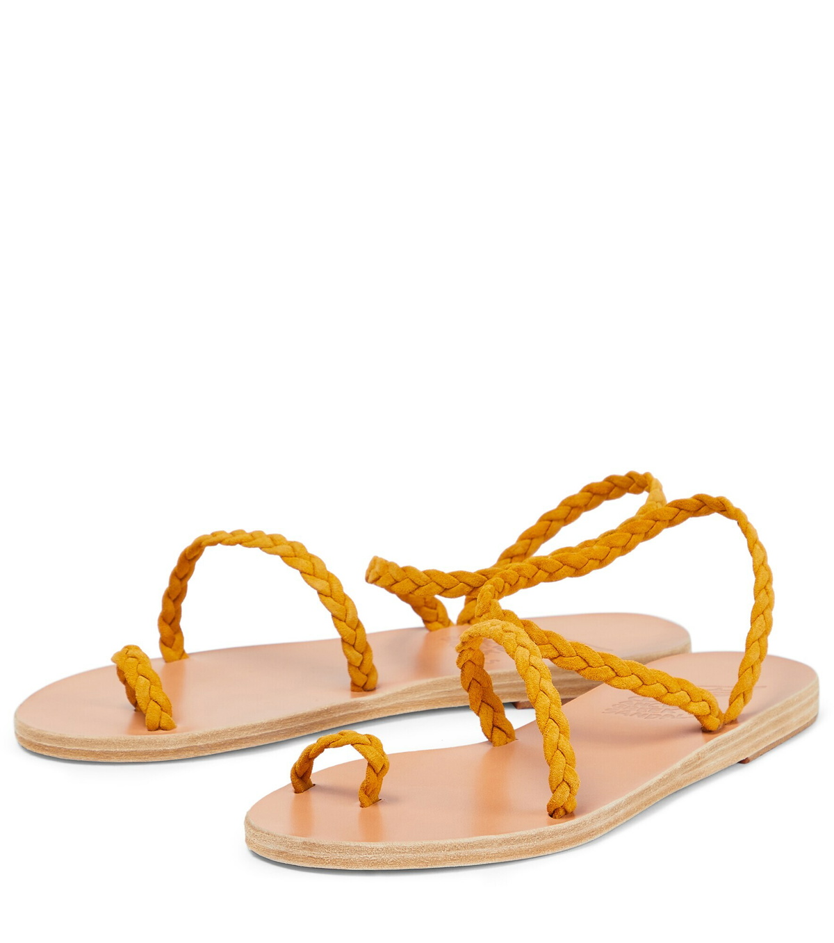 Ancient Greek Sandals - Eleftheria suede sandals Ancient Greek Sandals