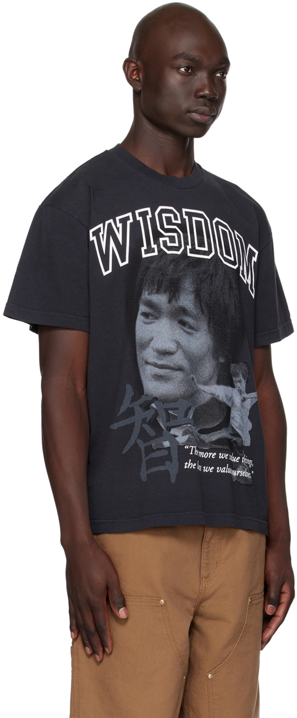 Awake NY Black 'Wisdom' T-Shirt Awake NY