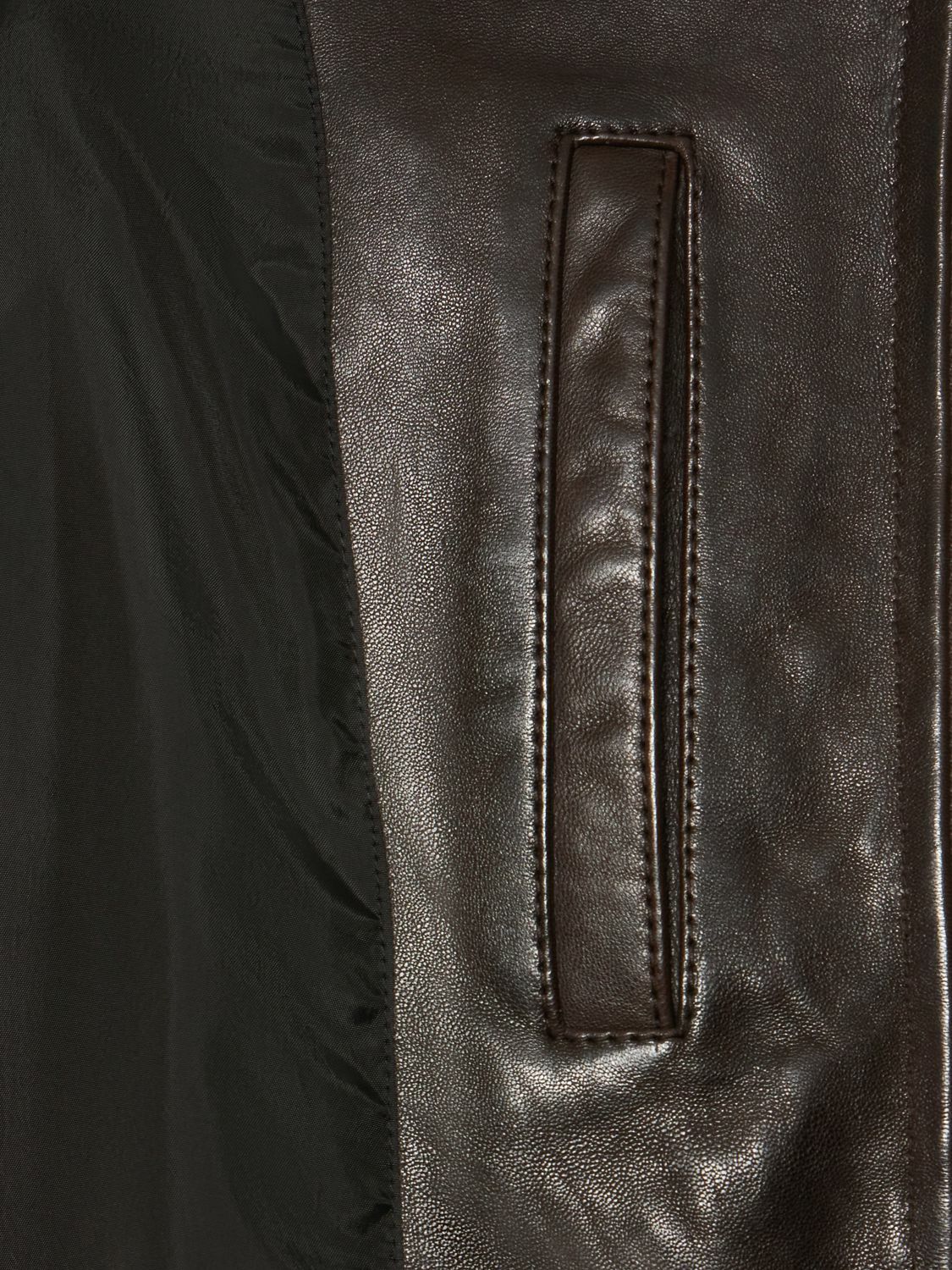 BELSTAFF - V Racer Leather Jacket Belstaff