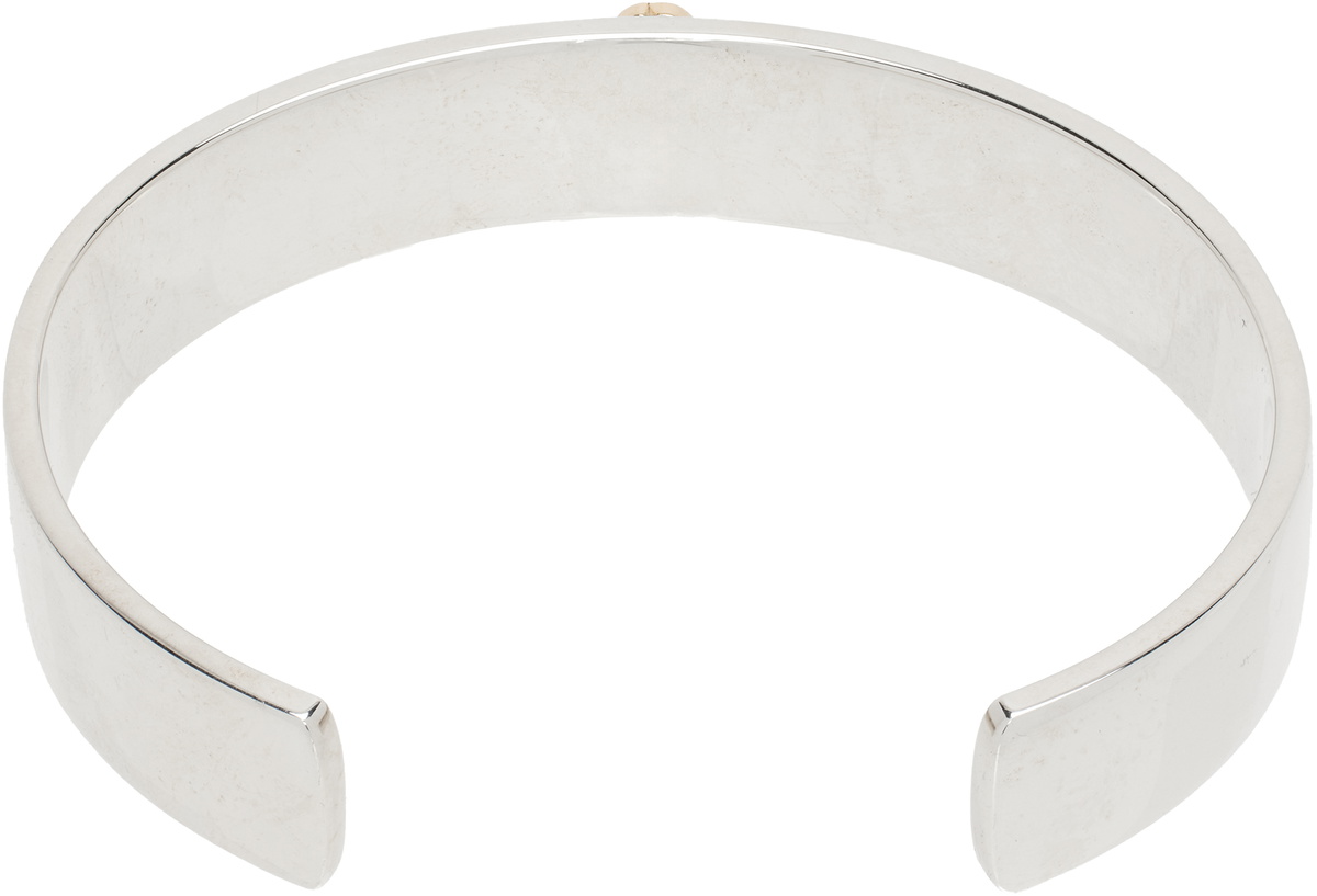 MASTERMIND WORLD Silver & Gold Bangle Bracelet MASTERMIND WORLD