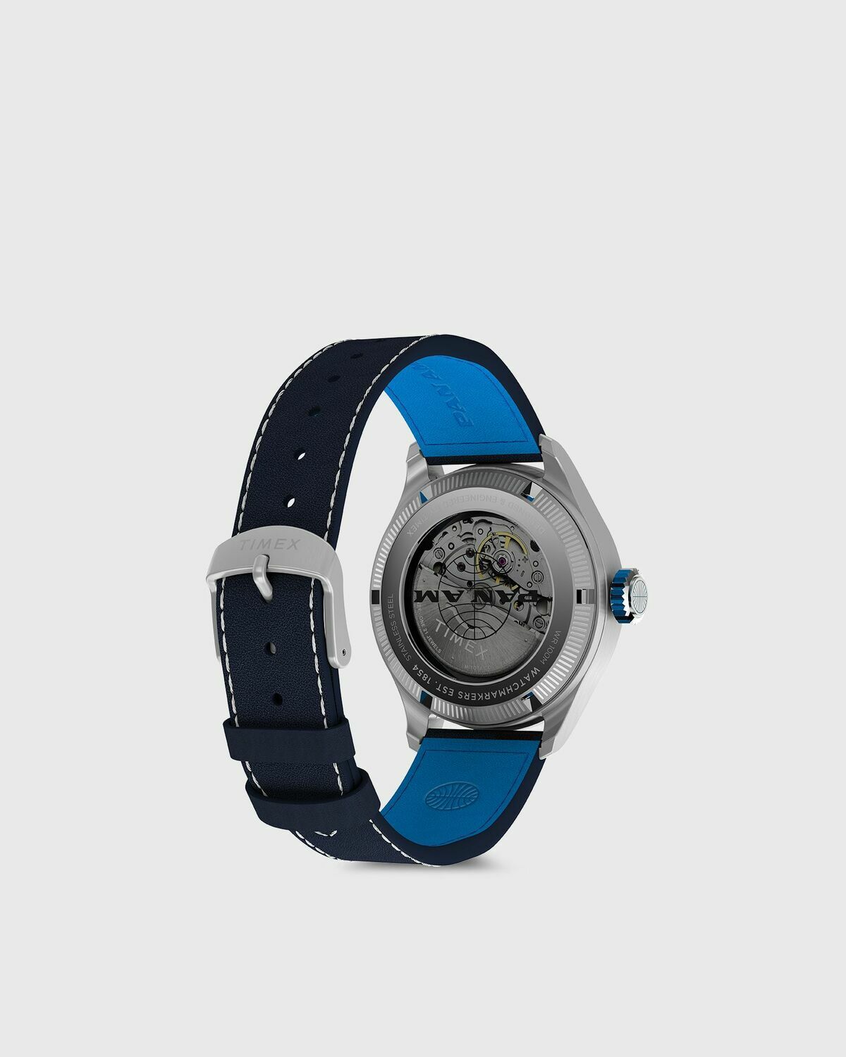 Timex Waterbuy Ace Pan Am Edition Automatic Blue Mens Watch Timex