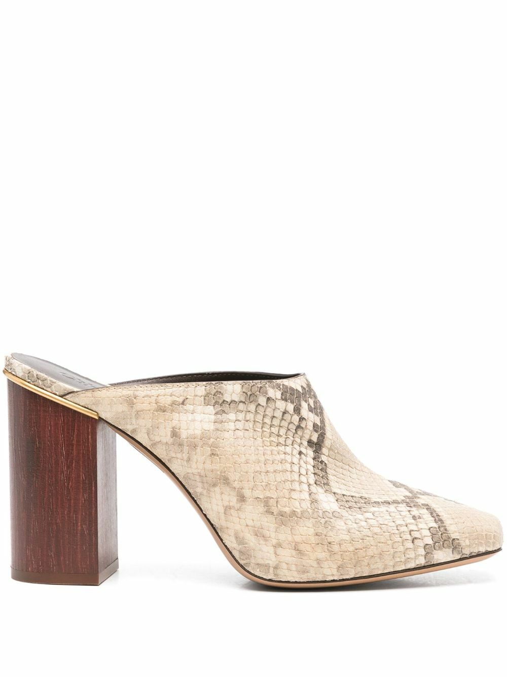 Chloé 95mm Ambre Mules Chloe