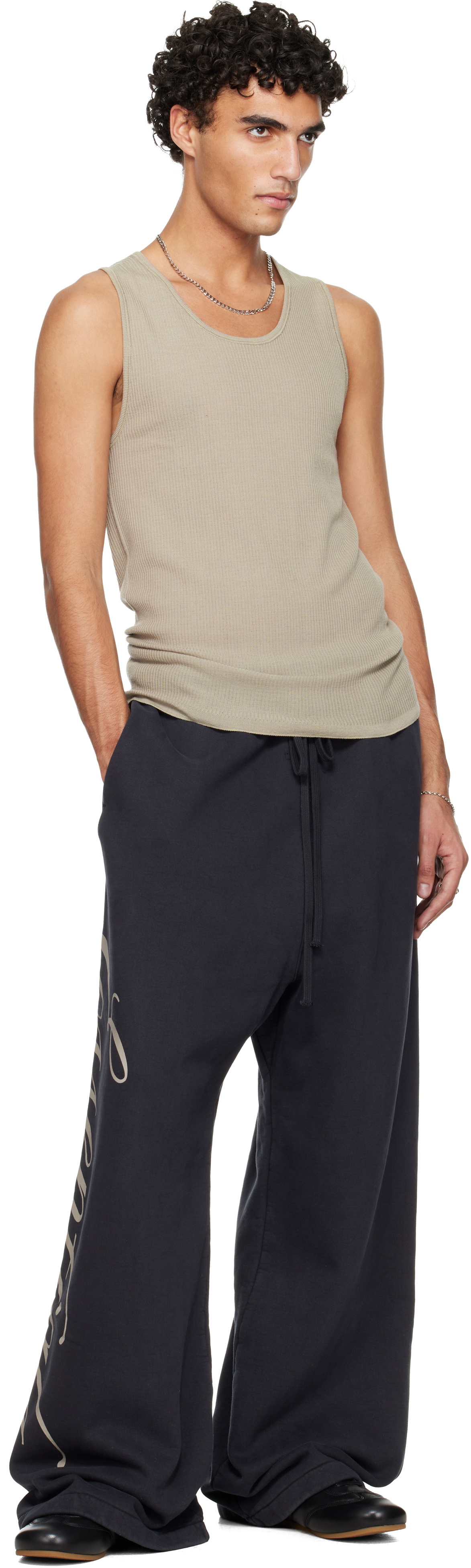 Fear of God ESSENTIALS Black Holiday Heavy Fleece Lounge Sweatpants ...