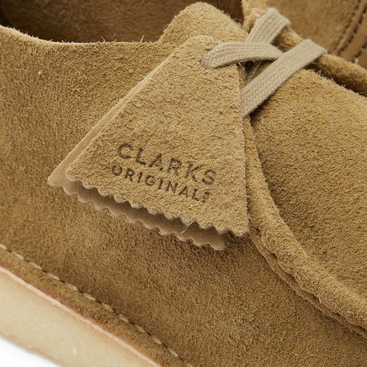 Clarks Originals Men's Desert Nomad in Khaki Suede Clarks Originals